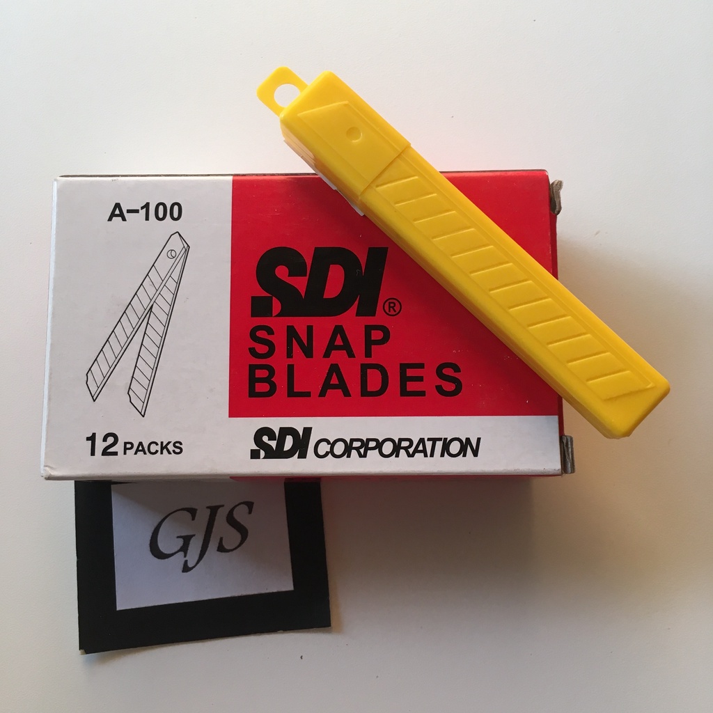 Jual Isi Cutter SDI A-100/Refill Cutter SDI/Pisau (pack) | Shopee Indonesia