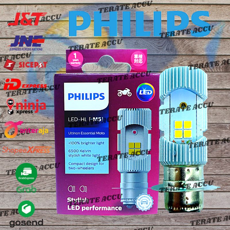 Jual Lampu Motor Philips LED M5 K1 6500K ORIGINAL | Shopee Indonesia