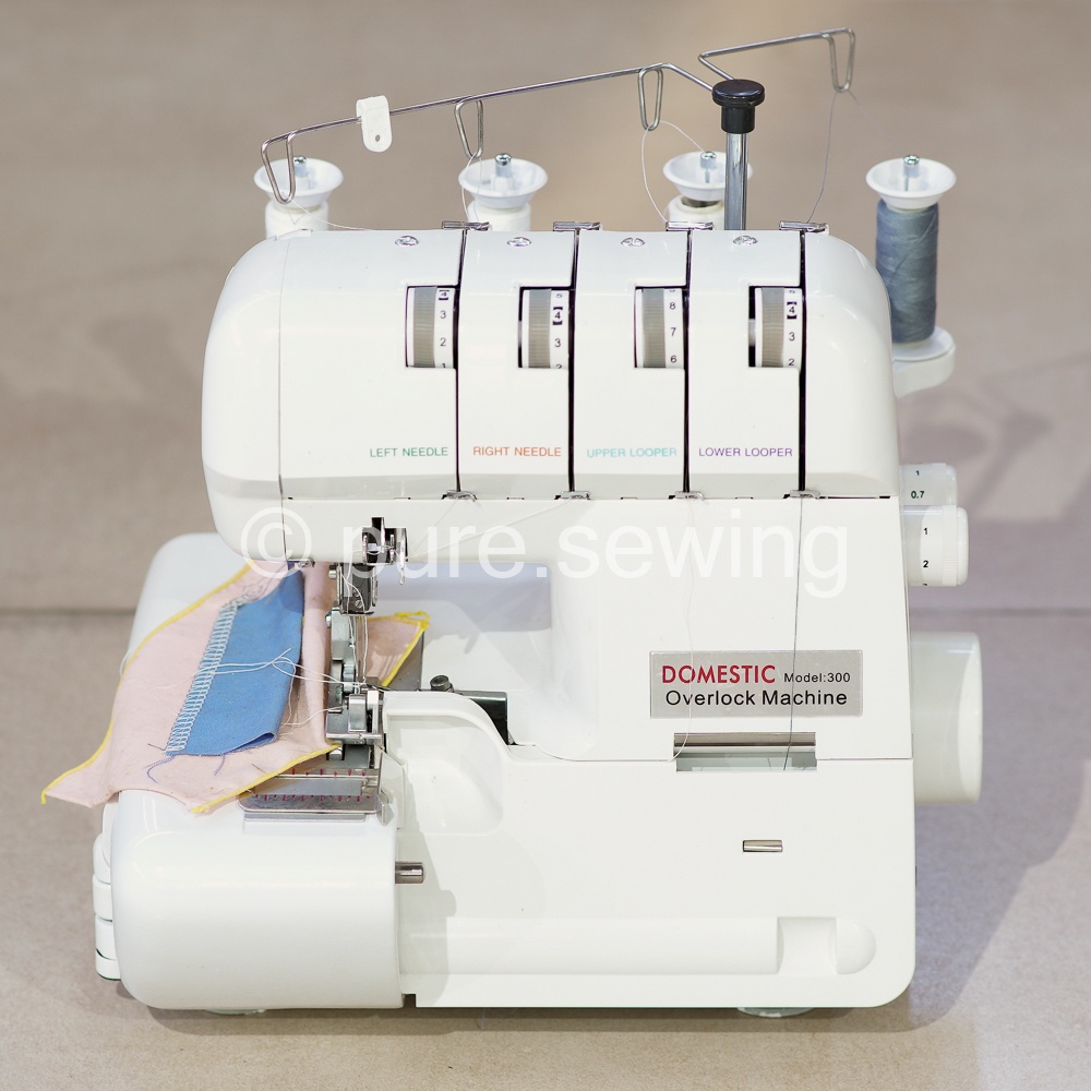 Jual Mesin Obras Portable / Mesin Jahit Obras Merk DOMESTIC OVERLOCK ...