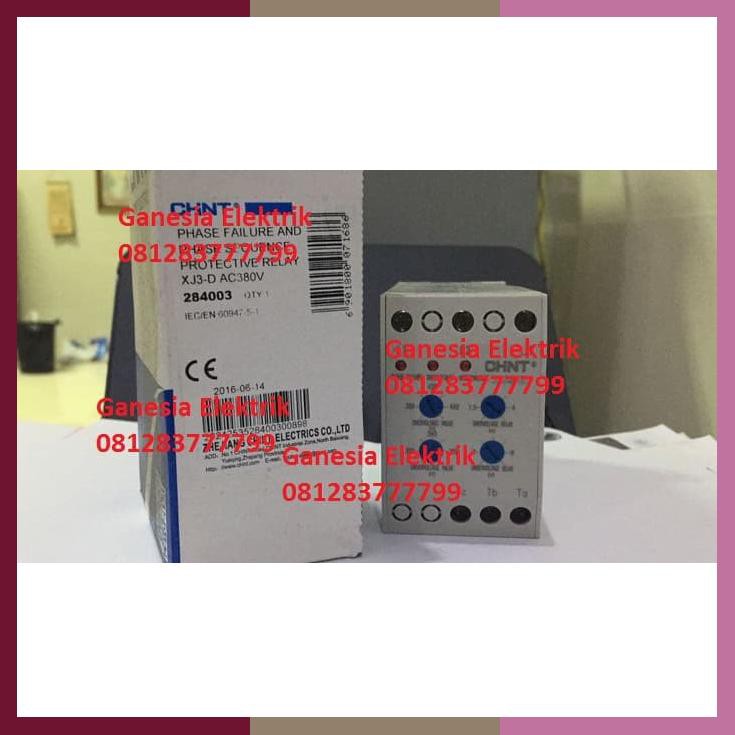 Jual Chint Xj3D Phase Failure Relay Over / Under Voltage Protector ...