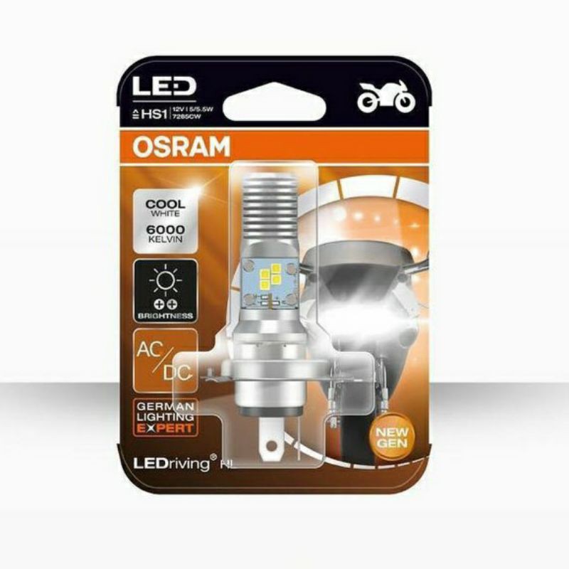 Jual Lampu LED Motor OSRAM HS1 New GEN AC/DC Cool White Putih | Shopee Indonesia