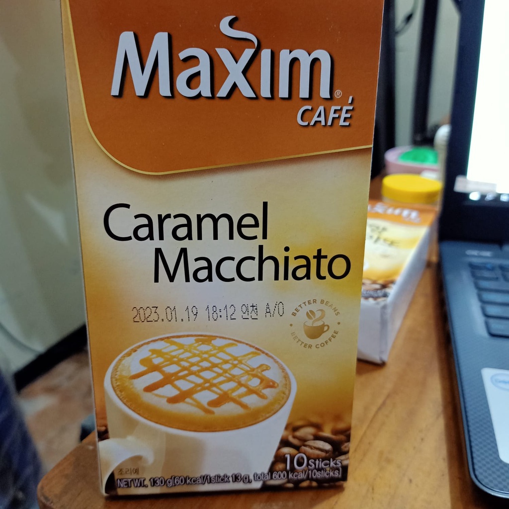 Jual Kopi Maxim Cafe Cappucino Vanila/Hazelnut/ caramel macchiato ...