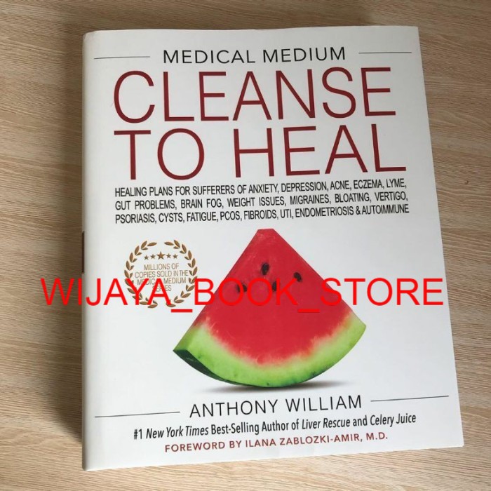 Jual BUKU - Medical Medium Cleanse to Heal Anthony William | Shopee ...