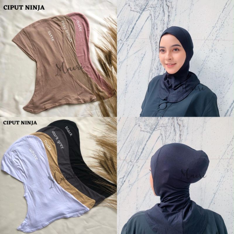 Jual CIPUT NINJA ANTEM / INNER JILBAB / DALEMAN KERUDUNG / INNER HIJAB ...