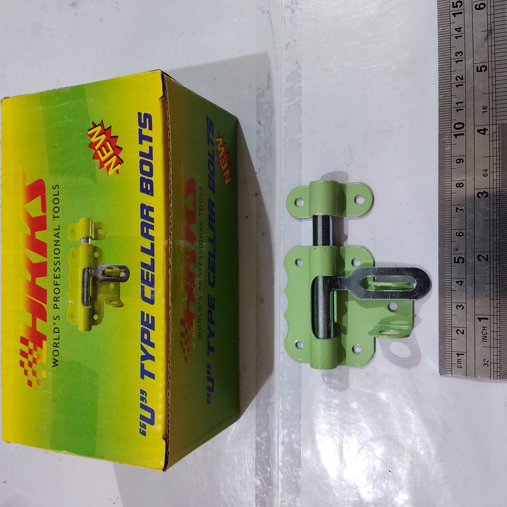 Jual Grendel kupu kupu HKKS overval 2" inch | Shopee Indonesia