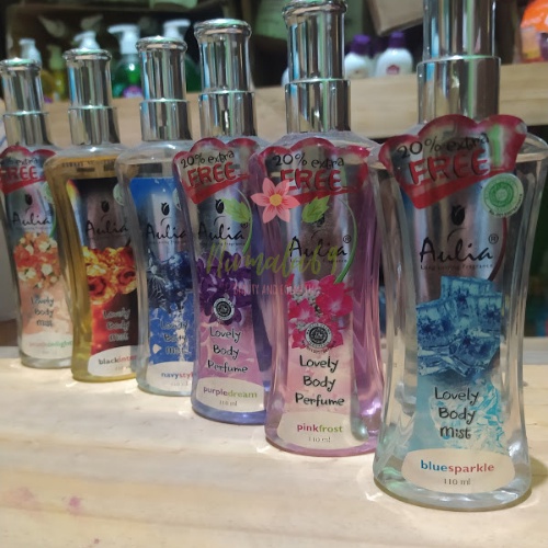 Jual AULIA LOVELY BODY MIST / PERFUME 110ML/parpum awet | Shopee Indonesia