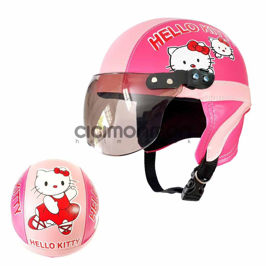 Jual Helm Anak Hello Kitty Retro | Shopee Indonesia