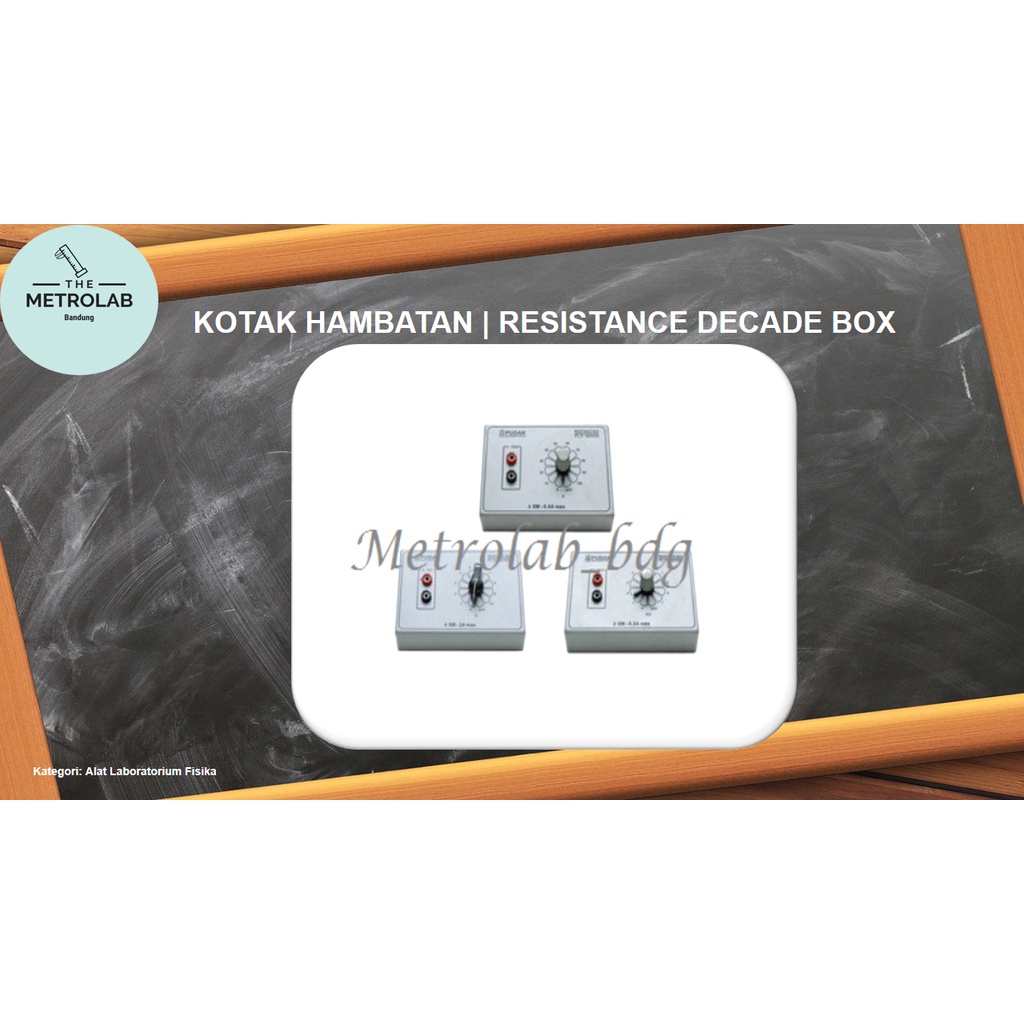 Jual Kotak Hambatan | Resistance Decade Box | Shopee Indonesia
