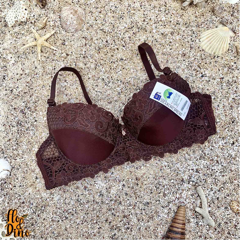 Jual Bra dengan kawat HS | BH Wanita Push Up model Renda kait 2 ...