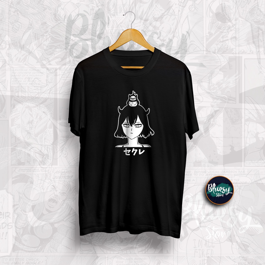Jual Kaos ANIME BLACK CLOVER NERO SIMPLE SECRE SWALLOWTAIL ANTI MAGIC ...