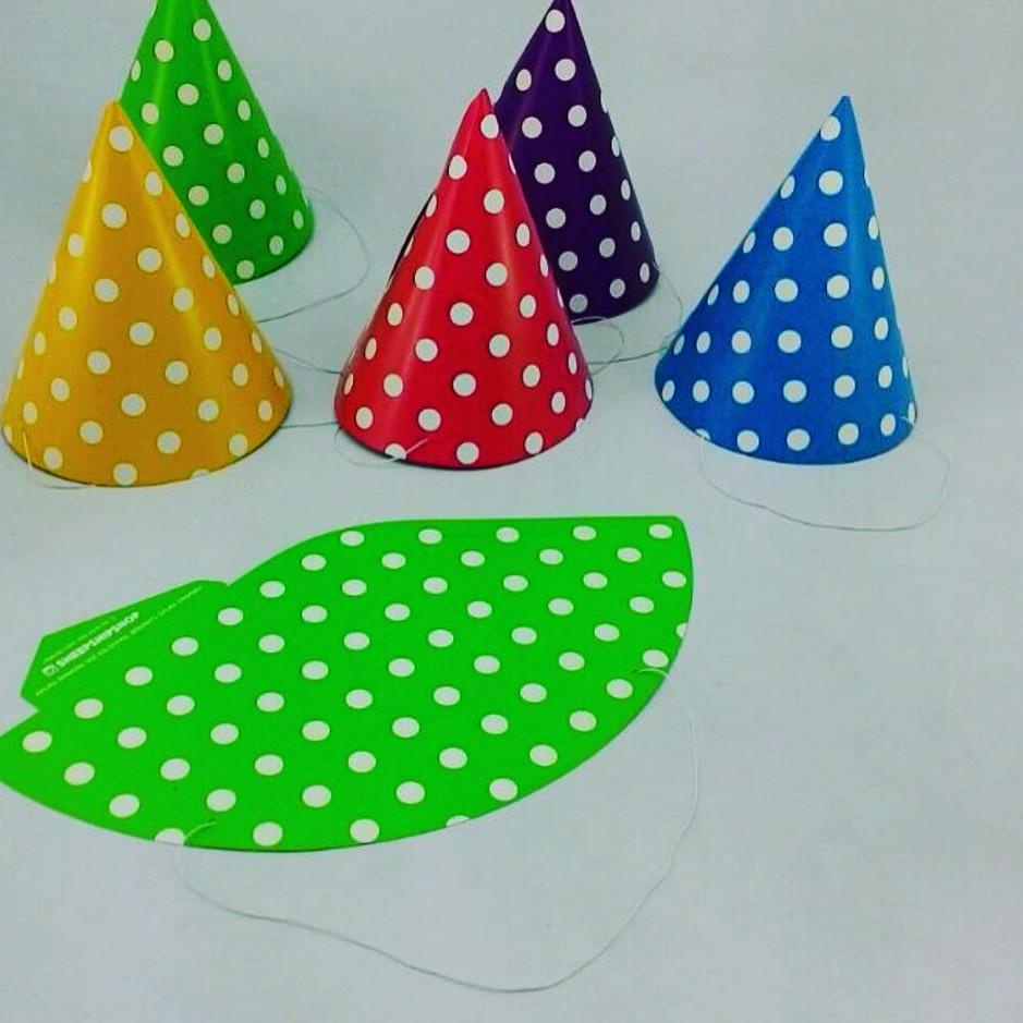 Jual Serba Ada Topi Ulang Tahun BESAR (Corak Polkadot) | Shopee Indonesia