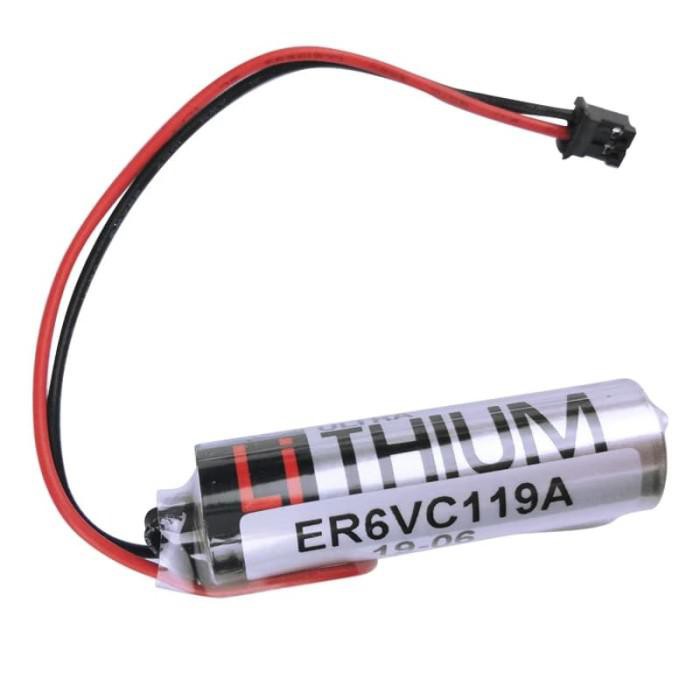 Jual Battery Baterai Lithium Toshiba PLC ER6VC119A 3.6V AA 2400mAh Plug ...