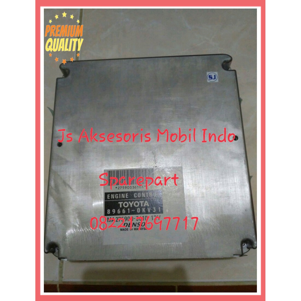 Jual Ecu Computer Komputer Toyota Innova Diesel 89661-OKV31 Original ...