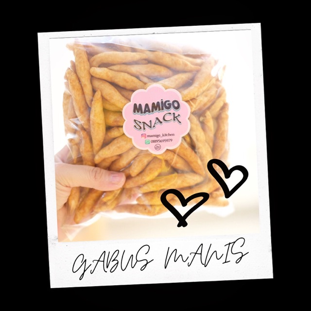 Jual SNACK GABUS MANIS MAMIGO | Shopee Indonesia