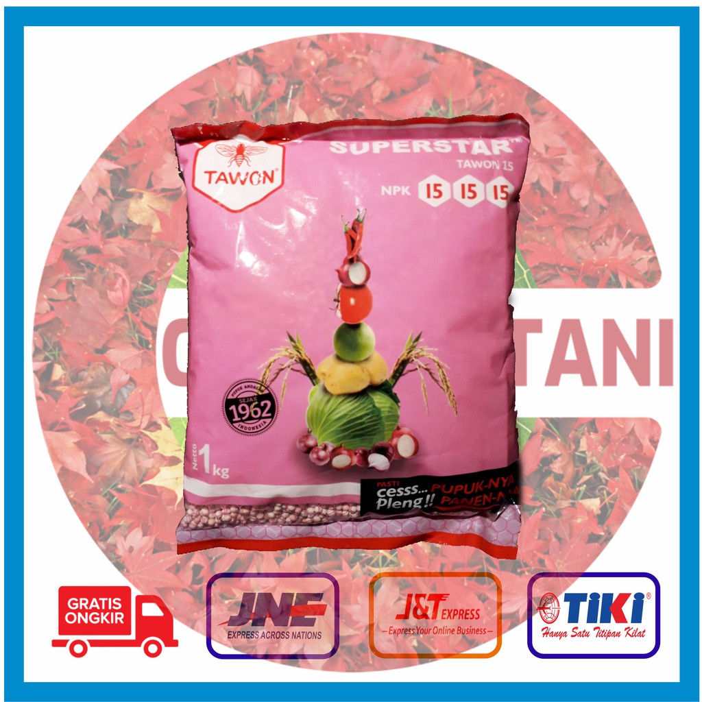 Jual Pupuk NPK 15.15.15 Cap Tawon @ 1 KG | Shopee Indonesia