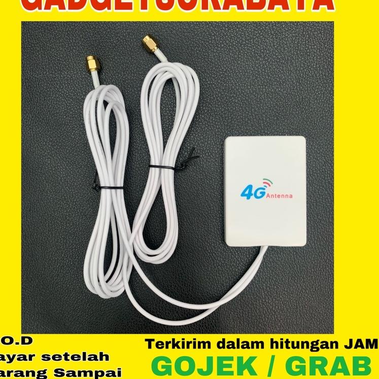 Jual ☪ Antena Modem Eksternal 4G 3G 28dBi untuk memperkuat signal modem ...