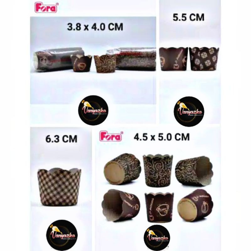 Jual Cup Muffin Bruder Kertas/Karton Fora Baking Cup | Shopee Indonesia