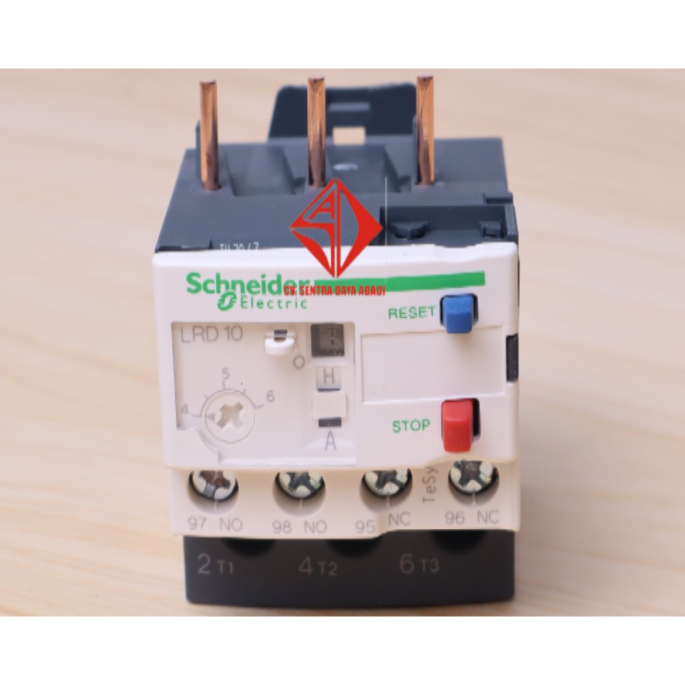 Jual TeSys LRD thermal overload relays 4 5 6A -class 10A/LRD10 | Shopee ...