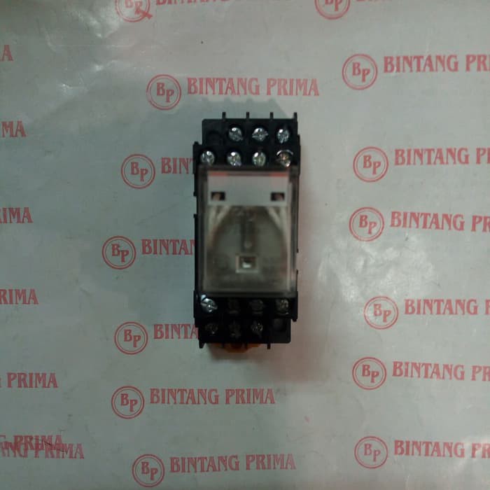 Jual Relay MY4-GS + Socket PYF 14A-E 24V DC 14 Pin Komplit Omron Original | Shopee Indonesia