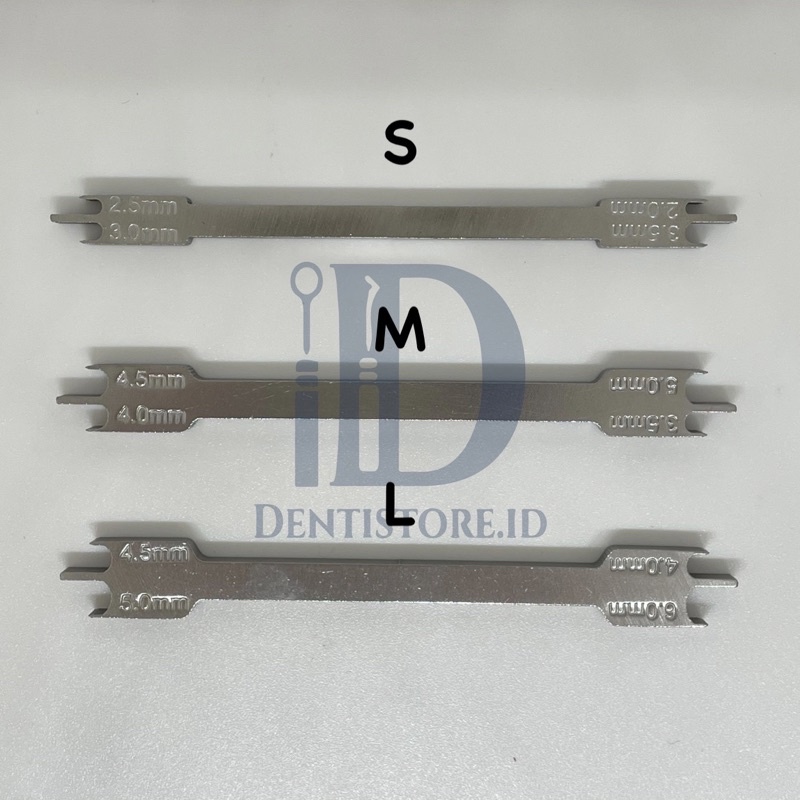 Jual Bracket Gauge Positioning Pengukur Bracket Ruler Behel Ortho Gauge ...