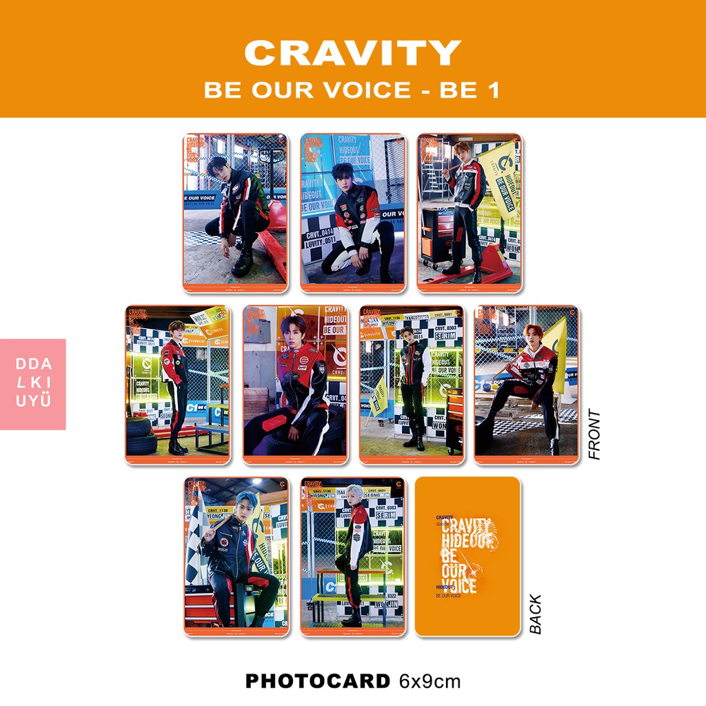 Jual CRAVITY - photocard [BE OUR VOICE] Ver BE 1 | Shopee Indonesia