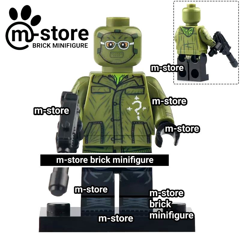Jual brick the batman 2022 riddler mini toy figure | Shopee Indonesia