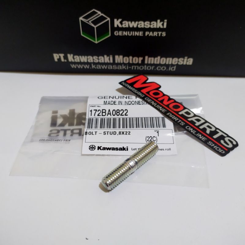 Jual BAUT TANAM KNALPOT NINJA RR R SS ORIGINAL KAWASAKI | Shopee Indonesia
