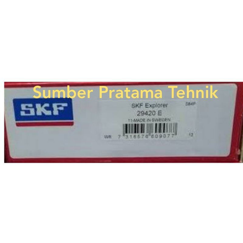 Jual Spherical Roller Thrust Bearing 29420 E SKF | Shopee Indonesia
