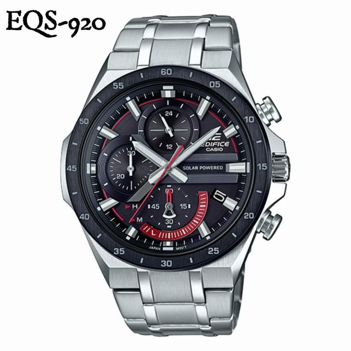 Jual Jam Tangan Pria Merk Casio Edifice Type EQS-920 Original Solar ...