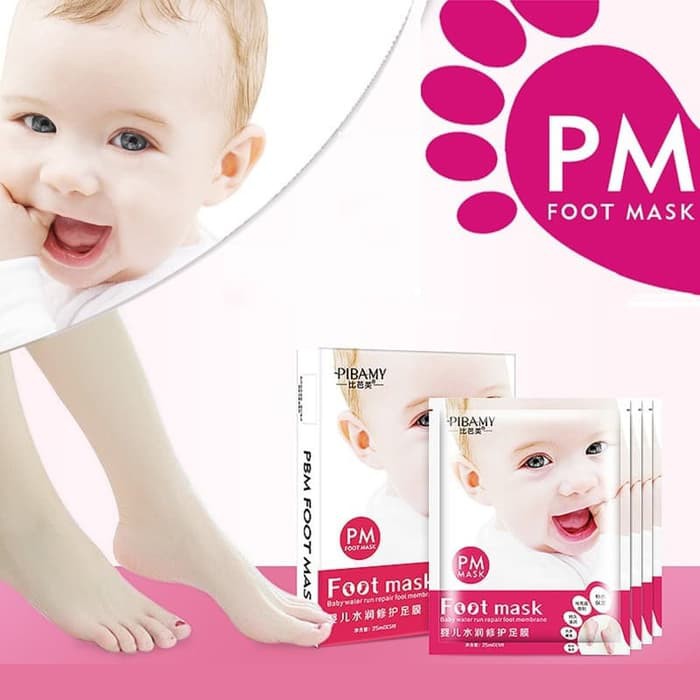 Jual SACHET PIBAMY BABY HAND MASK / SACHET PIBAMY BABY FOOT MASK ...