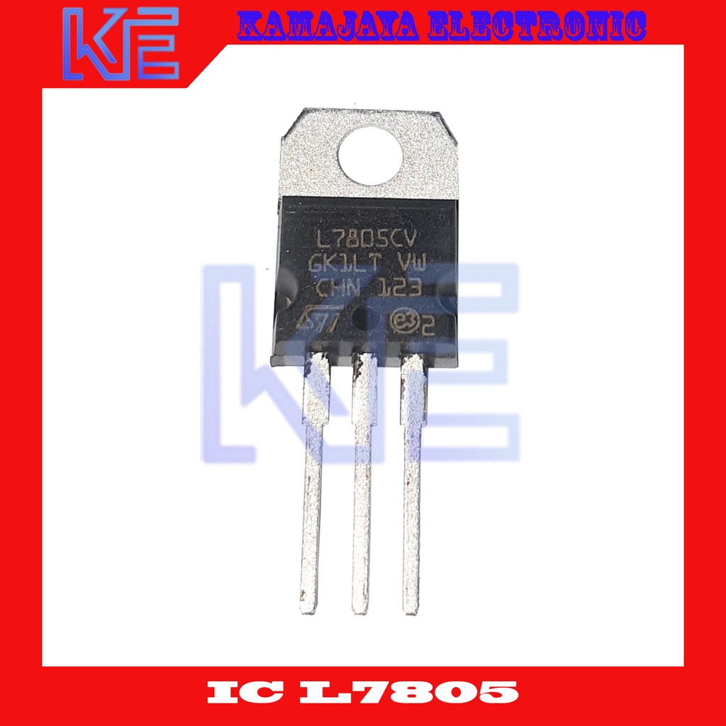 Jual IC Regulator L 7805 L7805CV | Shopee Indonesia
