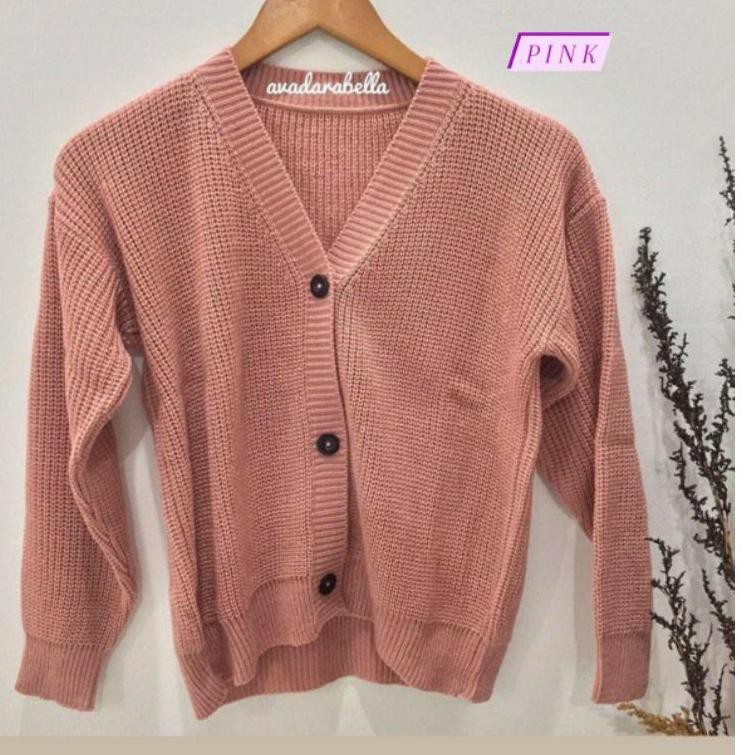 Jual Crop Cardigan/ Cardigan kancing 3/ Rajut PUM Terkini | Shopee Indonesia