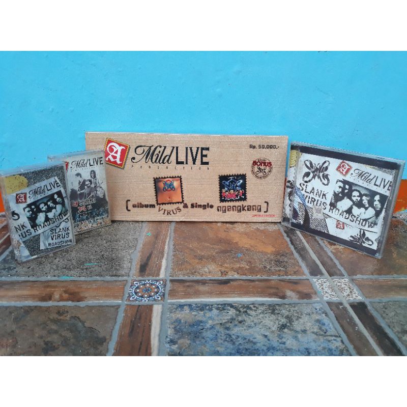 Jual kaset, vcd dan cd slank virus. | Shopee Indonesia