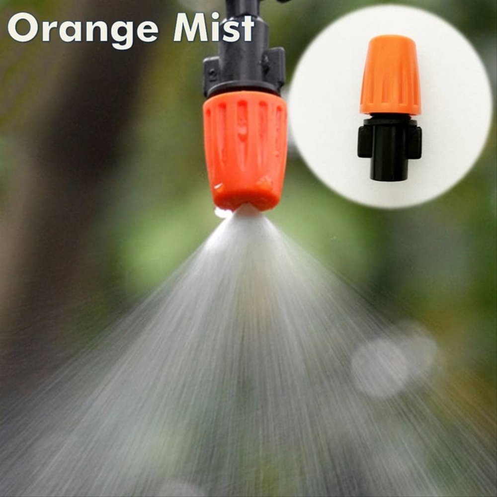 Jual Mist Sprayer Fogger Head Mist Nozzle Misting Orange | Shopee Indonesia