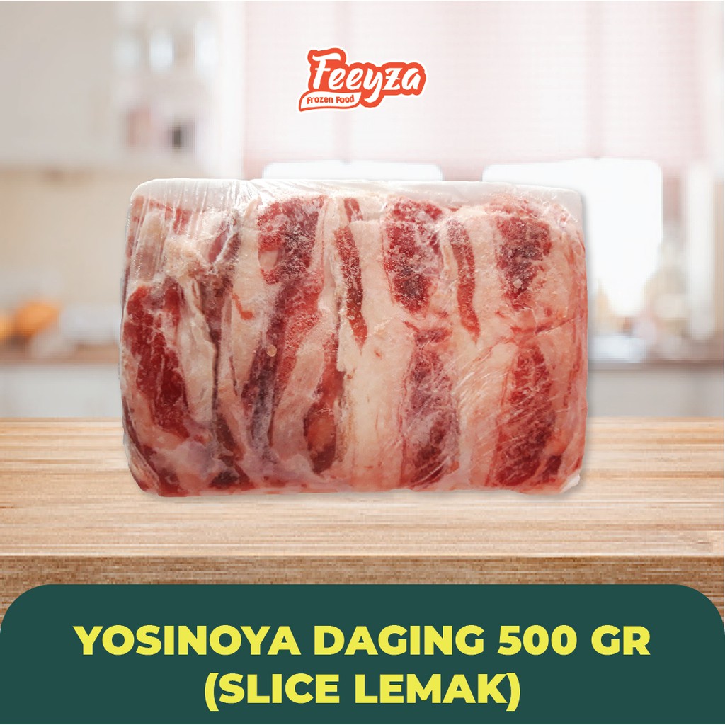Jual Yoshinoya Daging Sapi Slice - MJA 500g (LEMAK) | Shopee Indonesia