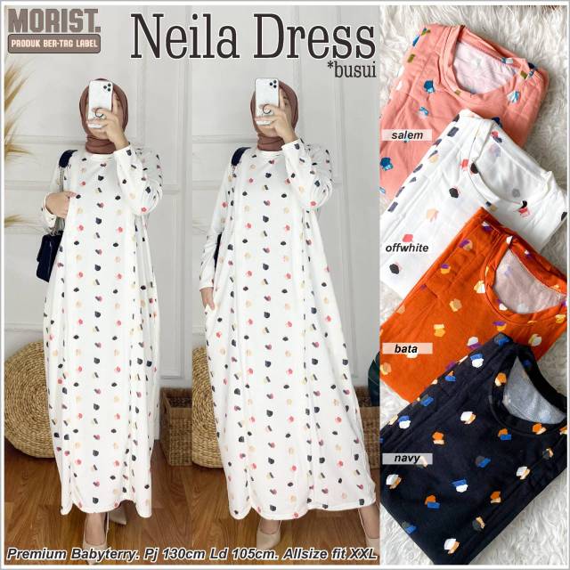 Jual Neila Dress by Morist | Shopee Indonesia