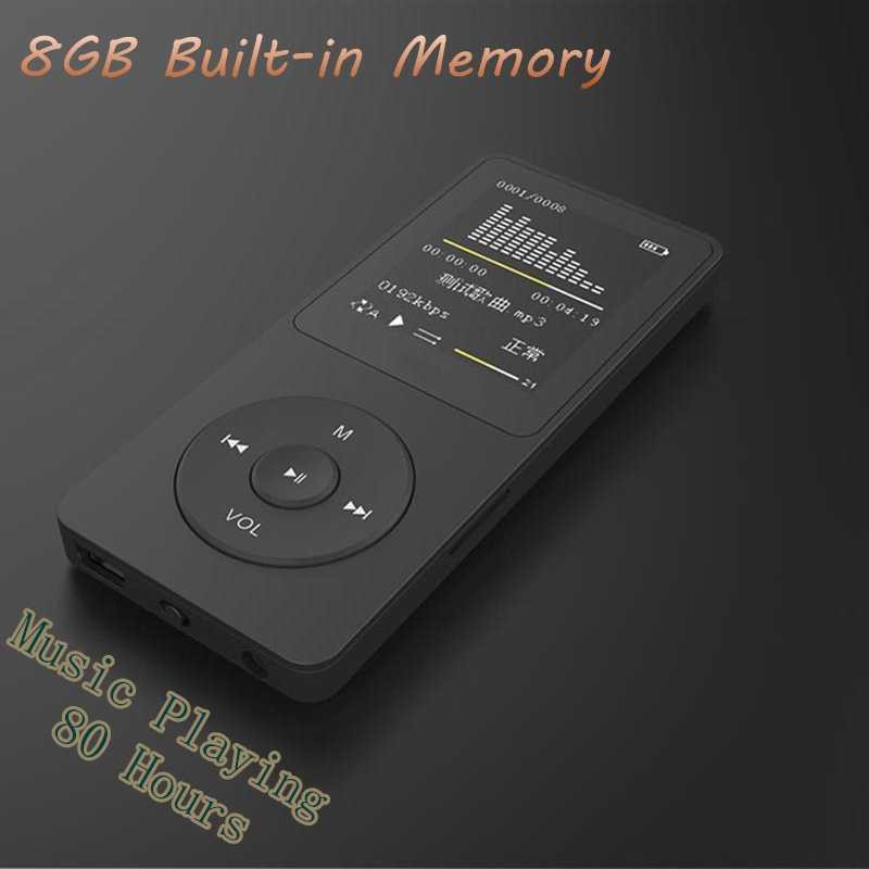 Jual HiFi DAP MP3 Player LCD E-Book FM Radio Clock 8GB - F8 | Shopee ...