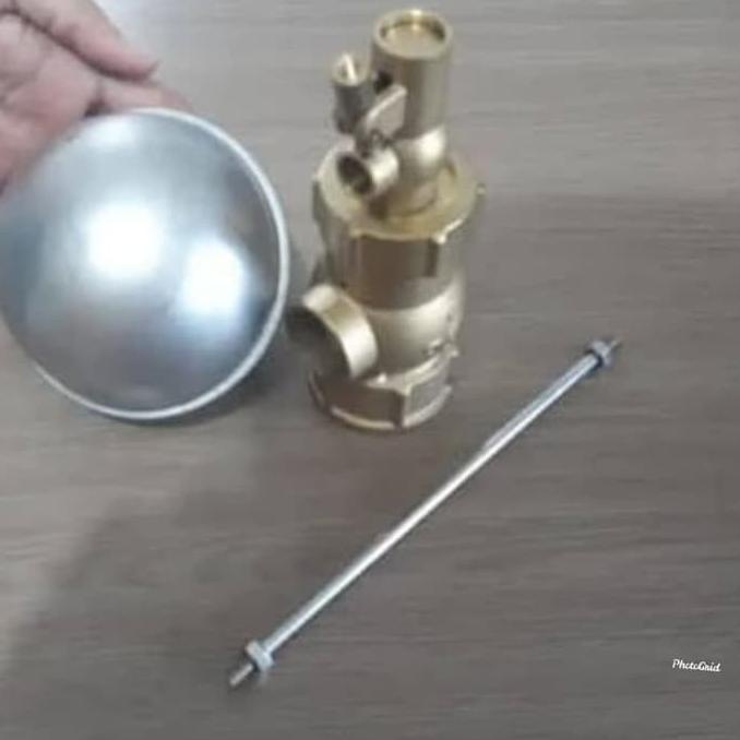 Jual Floating Valve Kuningan/Pelampung Tangki Kuningan Drat 2" (Inchi ...