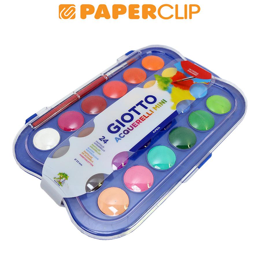Jual WATERCOLOR GIOTTO ACQUERELLI MINI 352600 24C | Shopee Indonesia