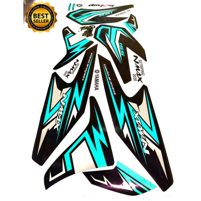 Jual Stiker Motor Striping Sticker semi Full New Nmax 155 2020 grafis ...