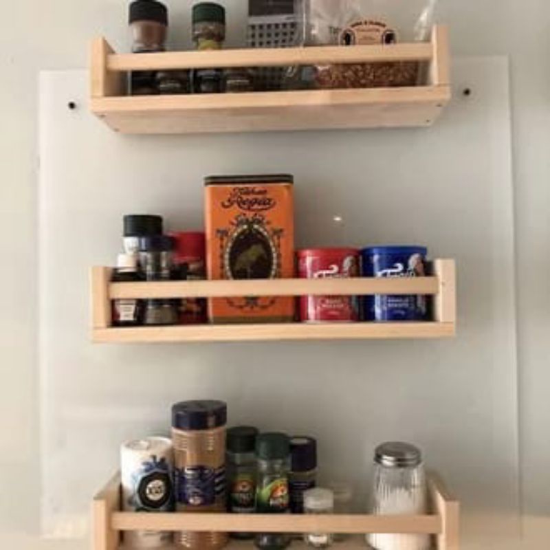 Jual Rak gantungan baju rak dinding multifungsi,panjang 50cm lebar 20cm ...