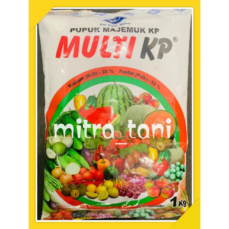 Jual pupuk majemuk lengkap MULTI KP kemasan 1kg dari CAP KAPAL TERBANG | Shopee Indonesia