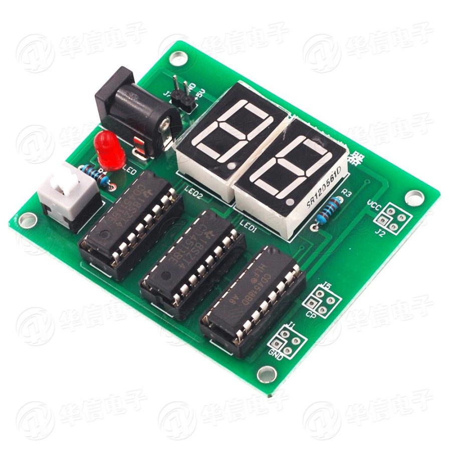 Jual Module Kit DIY Two digit decimal counter 2 digit (MD67) | Shopee Indonesia