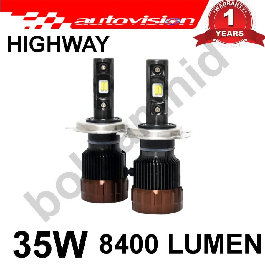 Jual Lampu Mobil LED D2S D2R D2Y Autovision Highway Putih 6000K Grs 1 Tahun | Shopee Indonesia