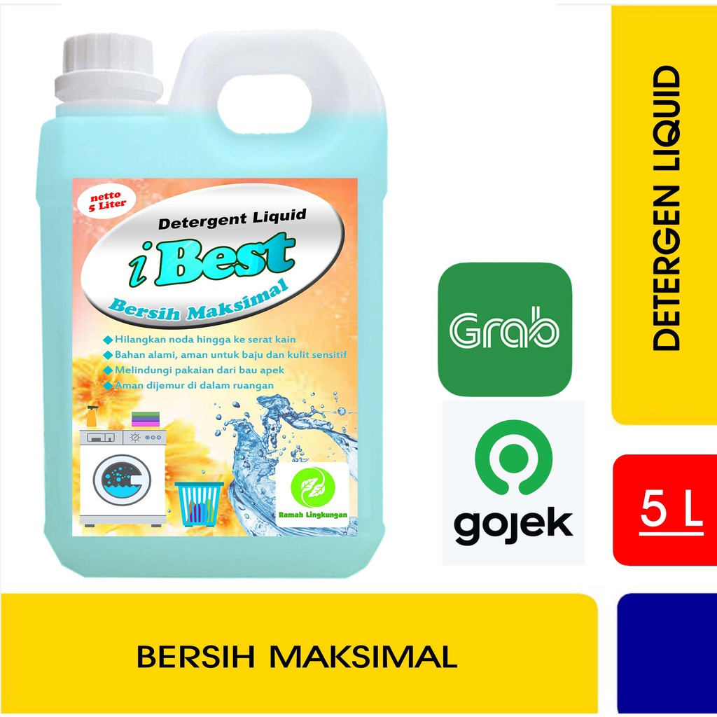 Jual DETERJEN LIQUID SUPER CLEAN - DETERJEN LAUNDRY - 5 LITER | Shopee ...