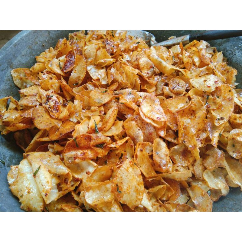 Jual PIKDA CIKRUH / KERIPIK SINGKONG LADA / KERIPIK BANDUNG | Shopee ...