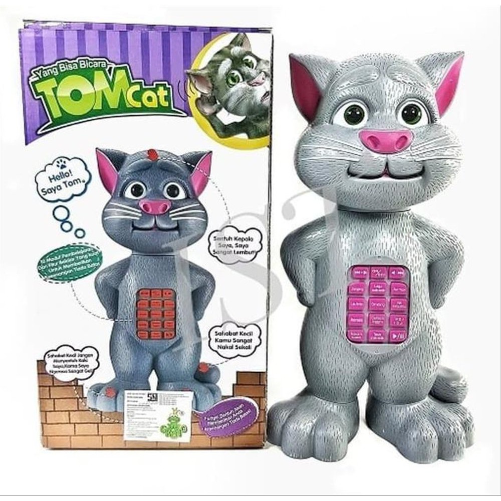 Jual Mainan Anak Edukasi Permainan Boneka Kucing Tom Tomcat Tom Cat ...