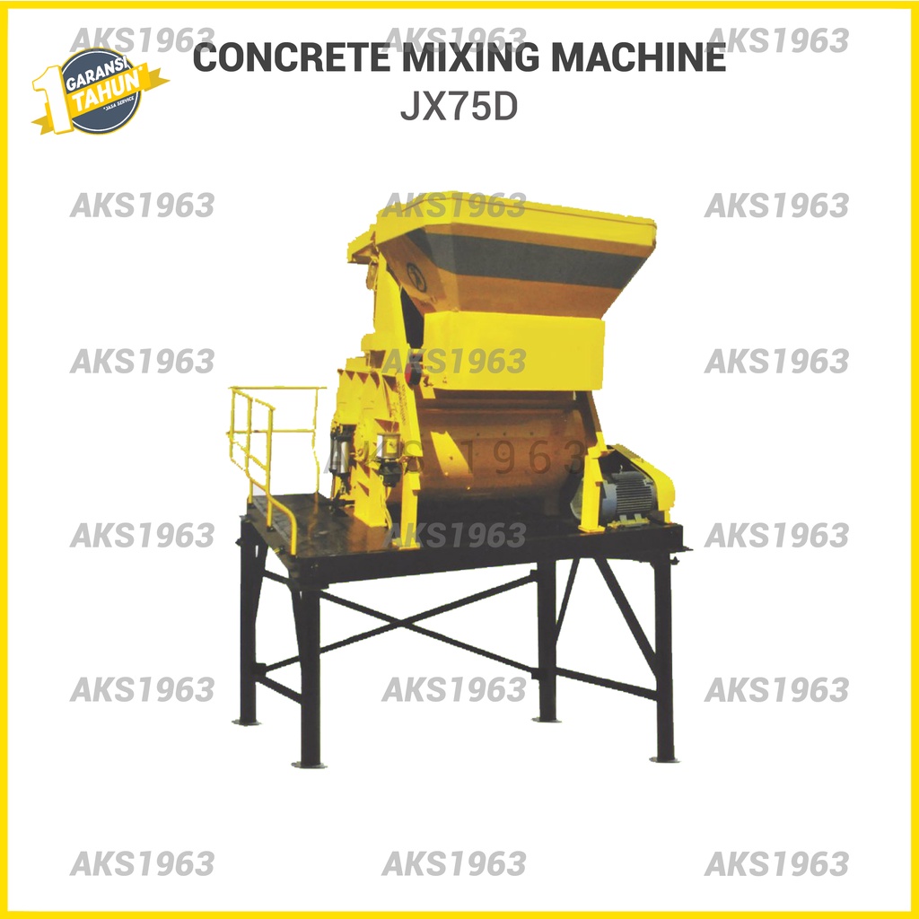 Jual Mesin Pengaduk Semen-Concrete Mixing Machine-JX-75D | Shopee Indonesia