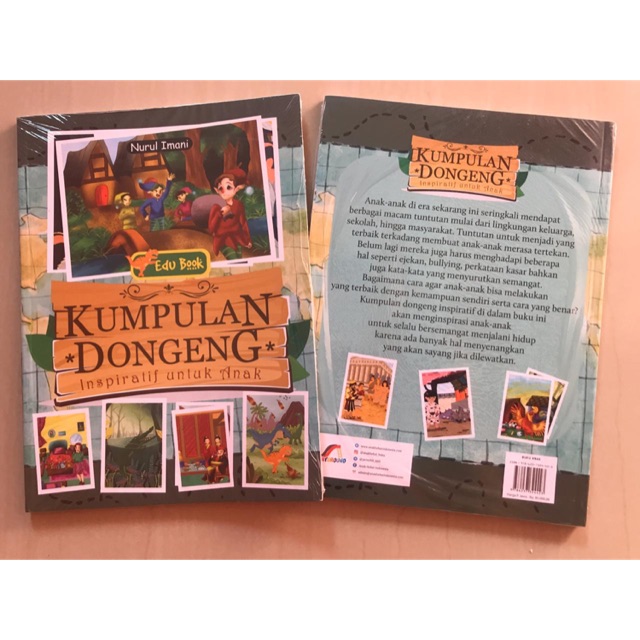 Jual BUKU CERITA ANAK EDU BOOK KUMPULAN DONGENG INSPIRATIF UNTUK ANAK BUKU CERITA ANAK CIKARANG ...