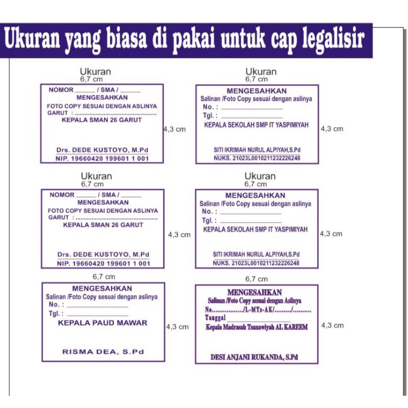 Jual Stempel Mengesahkan/Stempel Legalisir/Pengesahan | Shopee Indonesia